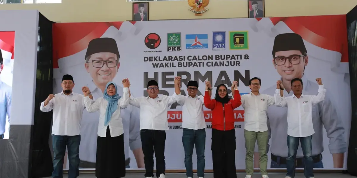 Belum Ada Data Resmi, Paslon 1 dan 2 di Pilbup Cianjur 2024 Saling Klaim Menang - KapanLagi.com