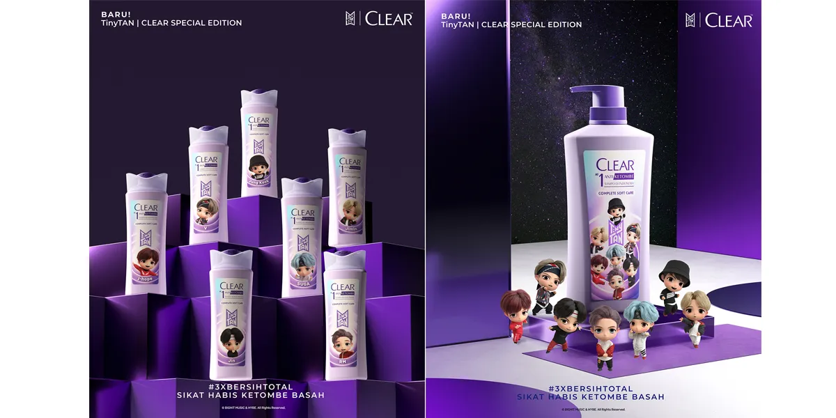 Bikin Penasaran, CLEAR Meluncurkan TinyTAN | CLEAR Special Edition - KapanLagi.com