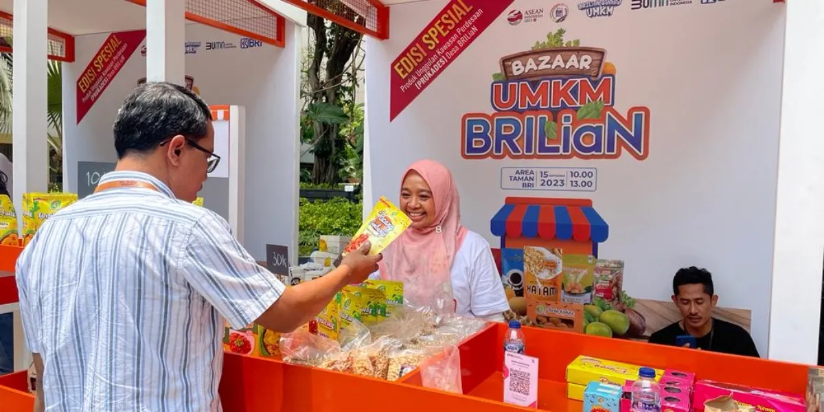 Bikin UMKM Unggulan Pedesaan Berdaya, BRI Dorong Perluasan Pasar Produk Desa BRILiaN - KapanLagi.com