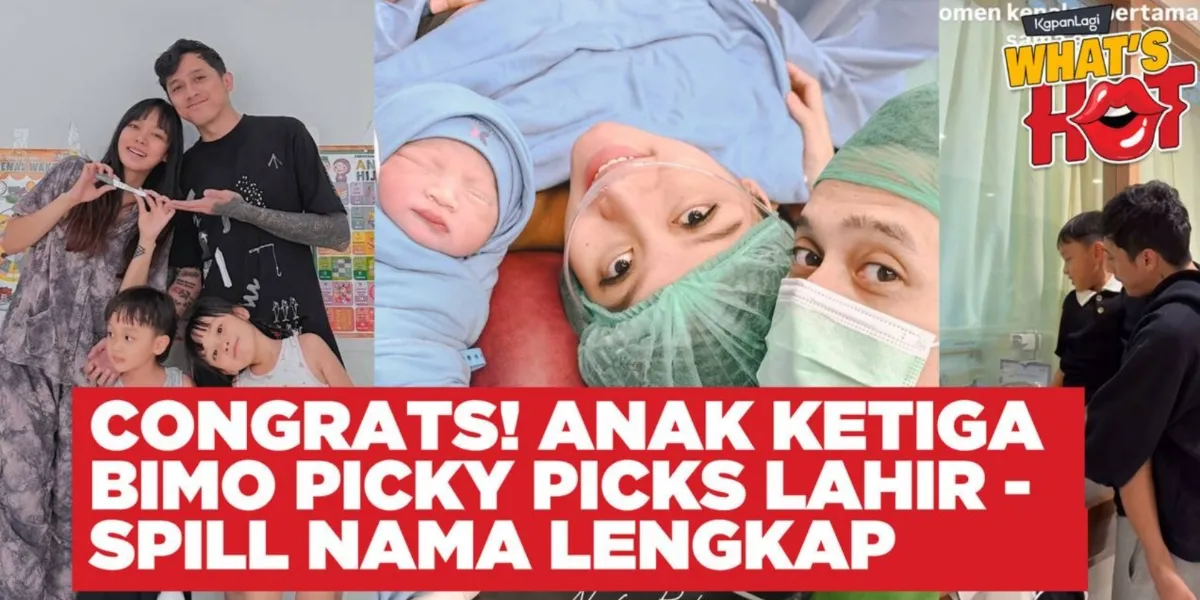 Congrats! Bimo Picky Picks dan Irene Agustine Rayakan Kelahiran Anak ...
