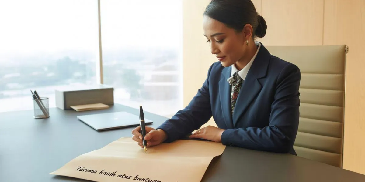 Contoh Surat Ucapan Terima Kasih Kepada Atasan: Panduan Lengkap dan ...