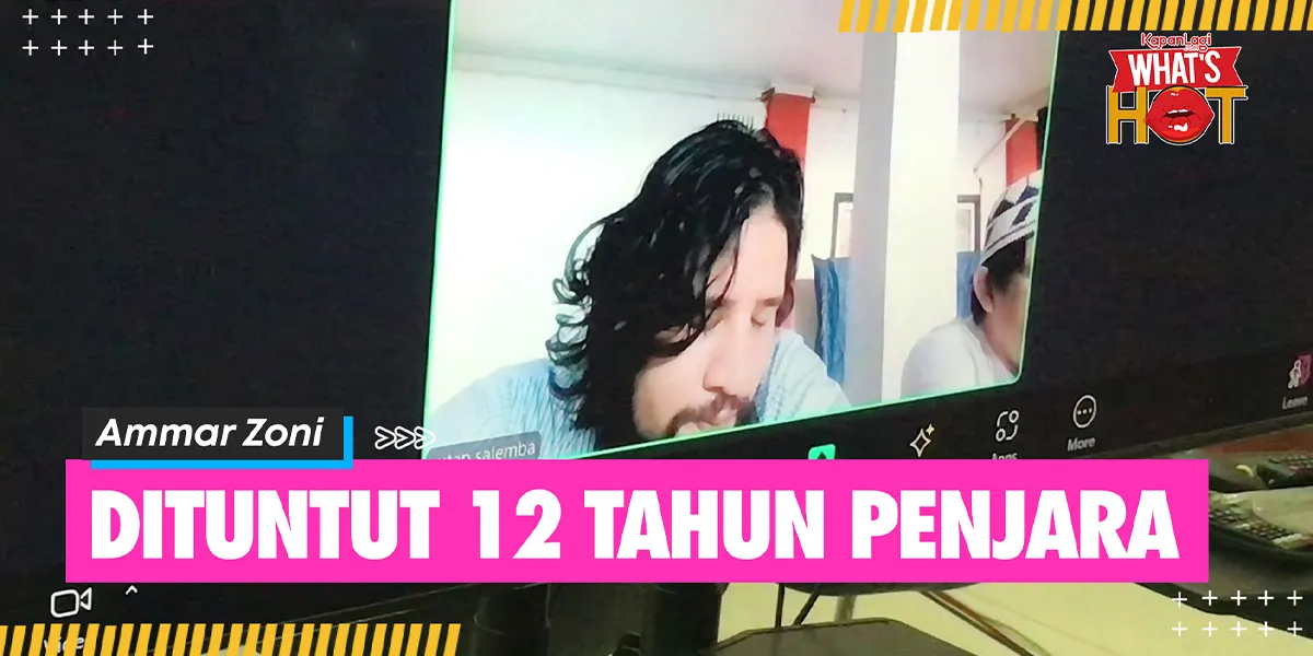 Detik-Detik Ammar Zoni Dituntut 12 Tahun Penjara & Denda Rp 2 M, Langsung Tak Bisa Berkata-Kata ...