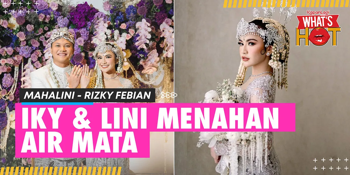 Detik-Detik Rizky Febian Menahan Haru Saat Melihat Mahalini Memasuki ...