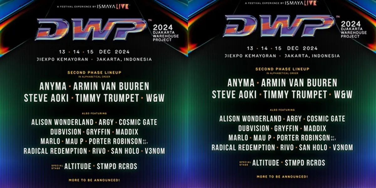 DJAKARTA WAREHOUSE PROJECT (#DWP2024) Hadirkan Nama-Nama Legendaris di ...