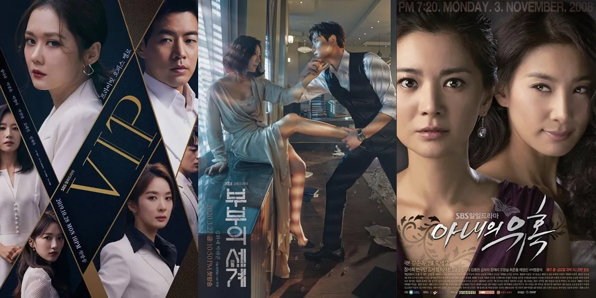6 Drama Korea Selingkuh dan Pengkhianatan Suami, Kisah Bikin Gregetan Tentang Krisis Pernikahan ...