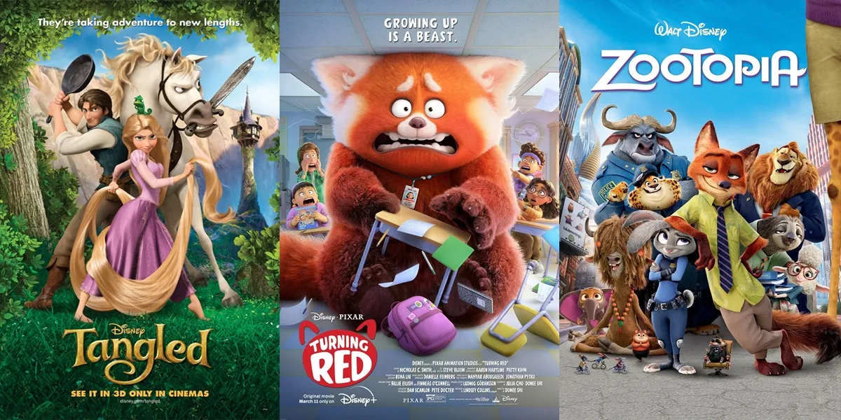 8 Film Walt Disney Animation Studios dengan Karakter Hewan Paling ...