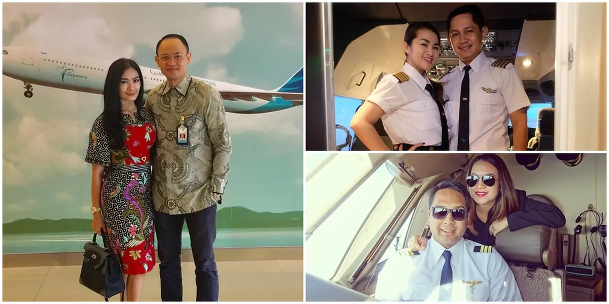FOTO: 5 Seleb Cantik Ini Jatuh ke Pelukan Pilot, Siapa Saja? - KapanLagi.com