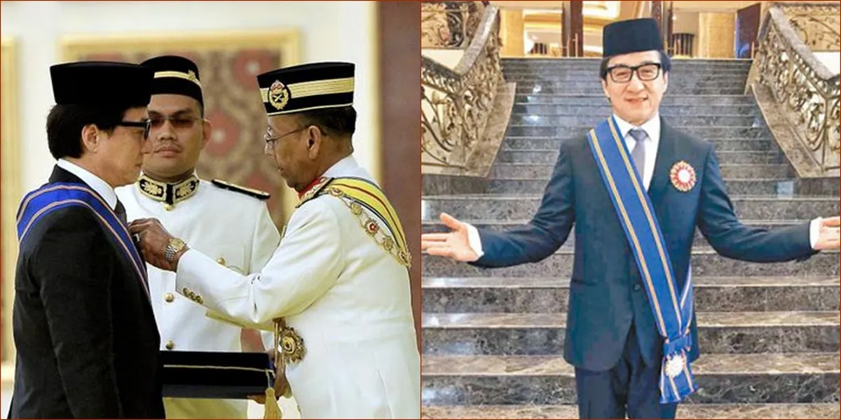 [FOTO] Jackie Chan Resmi Dilantik Jadi Datuk - KapanLagi.com