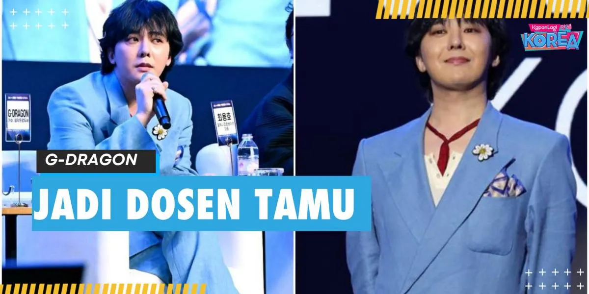 G-DRAGON Ditunjuk Menjadi Dosen Tamu di KAIST - KapanLagi.com