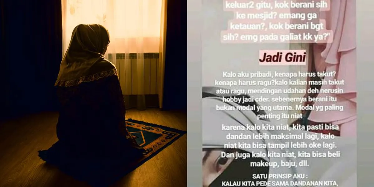 Geger Cross Hijaber, Pria Pakai Baju Syari Masuk Masjid dan Berbaur ... Geger Cross Hijaber, Pria Pakai Baju Syari Masuk Masjid dan Berbaur ...
