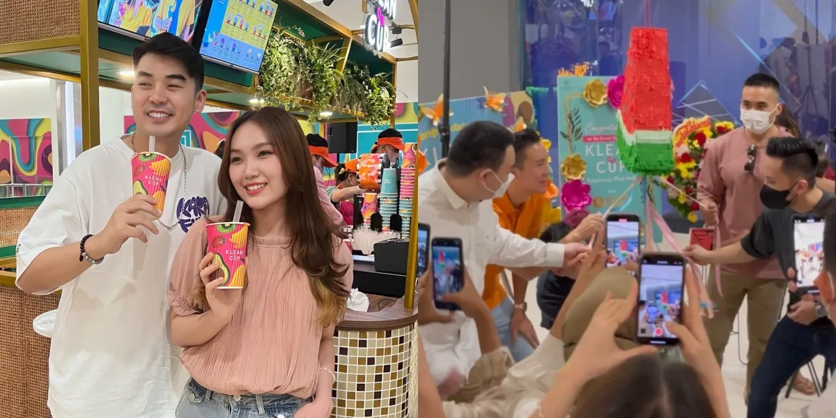 Grand Opening Klean Cup di Mall Emporium Pluit Dipadati Pengunjung, Sederet Influencer Ibu Kota ...