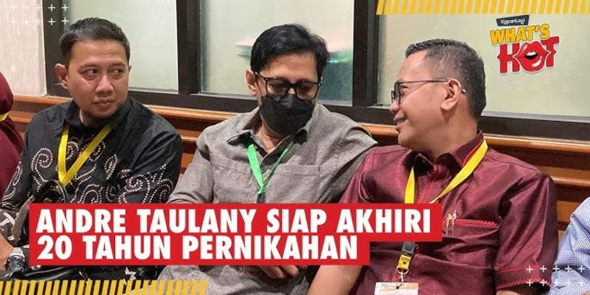 Hadir di Sidang Cerai, Andre Taulany Siap Berpisah Dengan Erin Setelah 20 Tahun Menikah ...