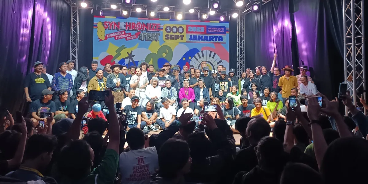 Hadirkan Penampilan Spesial Dari Para Musisi Legendaris, Synchronize ... Hadirkan Penampilan Spesial Dari Para Musisi Legendaris, Synchronize ...