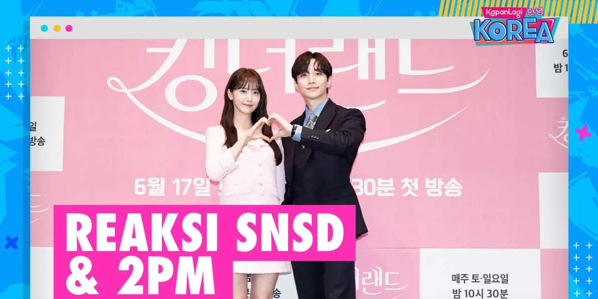 Ini Reaksi Member 2PM & SNSD Saat Tahu Yoona Dan Junho Bermain Di 'KING THE LAND' - KapanLagi.com