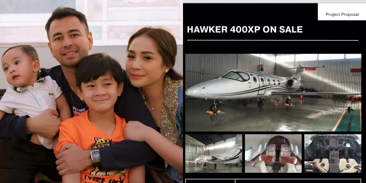 Jual Jet Pribadi di Instagram, Begini Penjelasan Raffi Ahmad ...