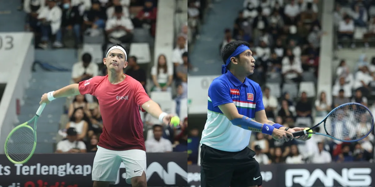 Kalah Tenis Lawan Desta di Tunggal Putra Sport Party, Rezky Aditya Akui ...