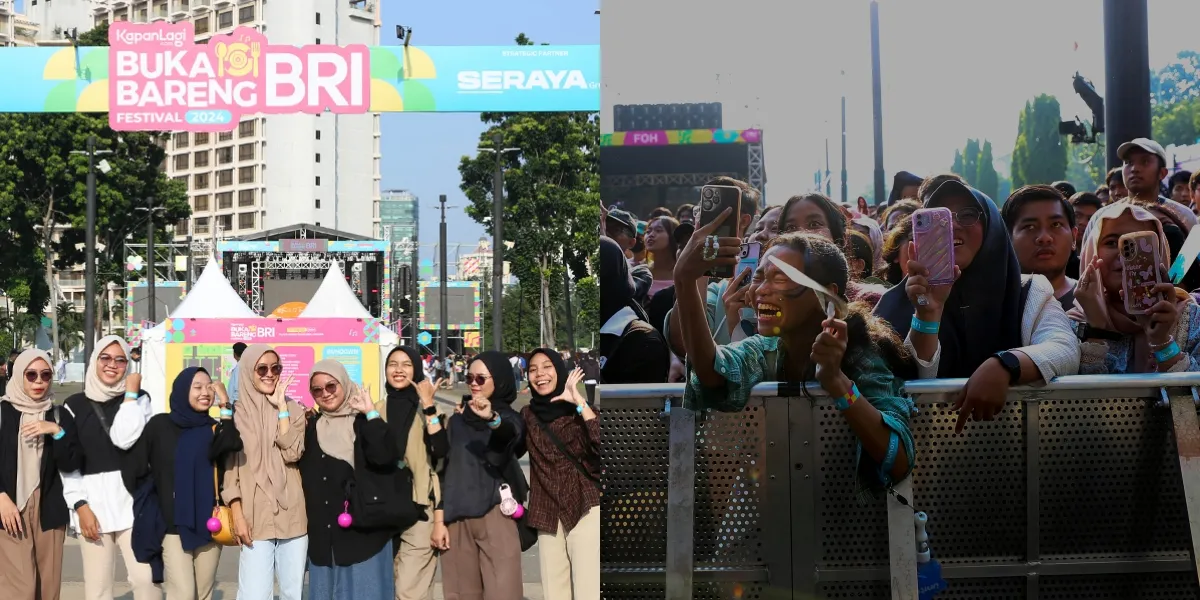 KapanLagi Buka Bareng BRI Festival 2025 Segera Hadir, Berikut Barang yang Wajib Kalian Bawa ke ...