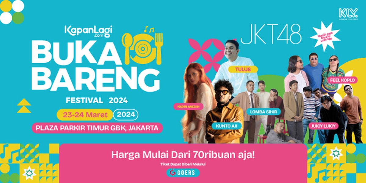 Kembali Digelar, KapanLagi Buka Bareng Festival 2024 Siap Temani Bulan ... Kembali Digelar, KapanLagi Buka Bareng Festival 2024 Siap Temani Bulan ...