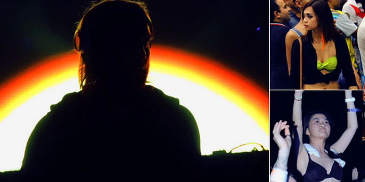 Konser Hot David Guetta, Parade Hotpants Sampai Bra! - KapanLagi.com