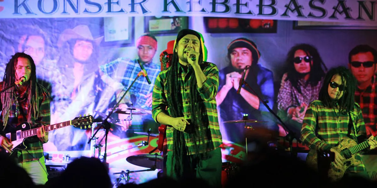 Konser Rilis Single Gangsta Rasta Dihadiri Ratusan Penggemar ...