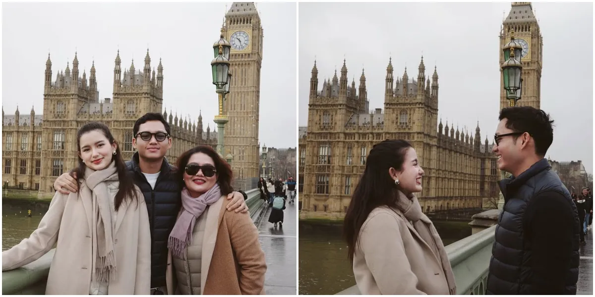 London Jadi Saksi Romansa Azriel Hermansyah dan Sarah Menzel, Ini ...