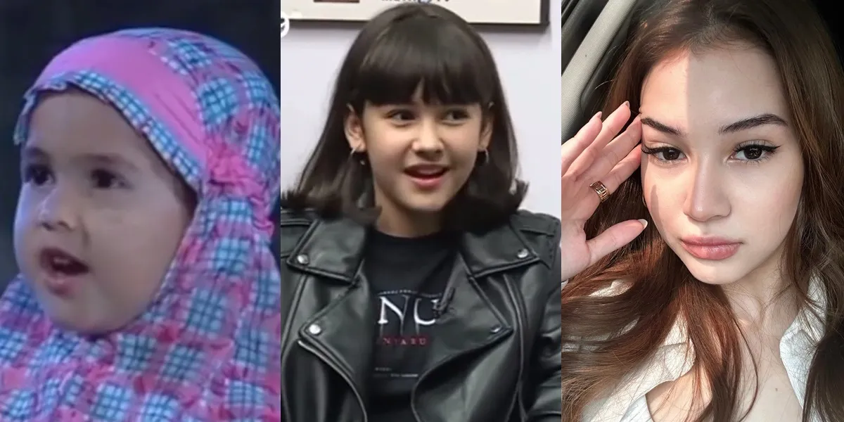 Main Sinetron Sejak Kecil, 10 Potret Perubahan Sandrinna Michelle dari Waktu ke Waktu - Tahun ...