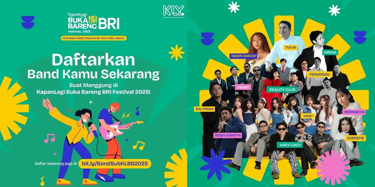 Mau Ikutan Tampil di KapanLagi Buka Bareng BRI Festival 2025? Segera ...