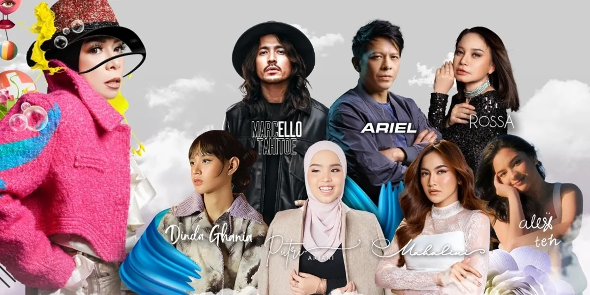Melly Goeslaw Gandeng Ariel NOAH Hingga Mahalini Lewat Konser ...
