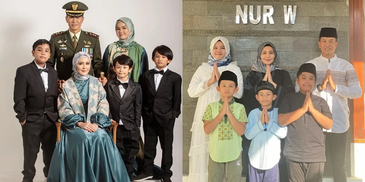 Menikah dengan Perwira TNI, Ini 7 Potret Juliana Moechtar Bareng 2 Anak Sambungnya - Anggun Jadi ...