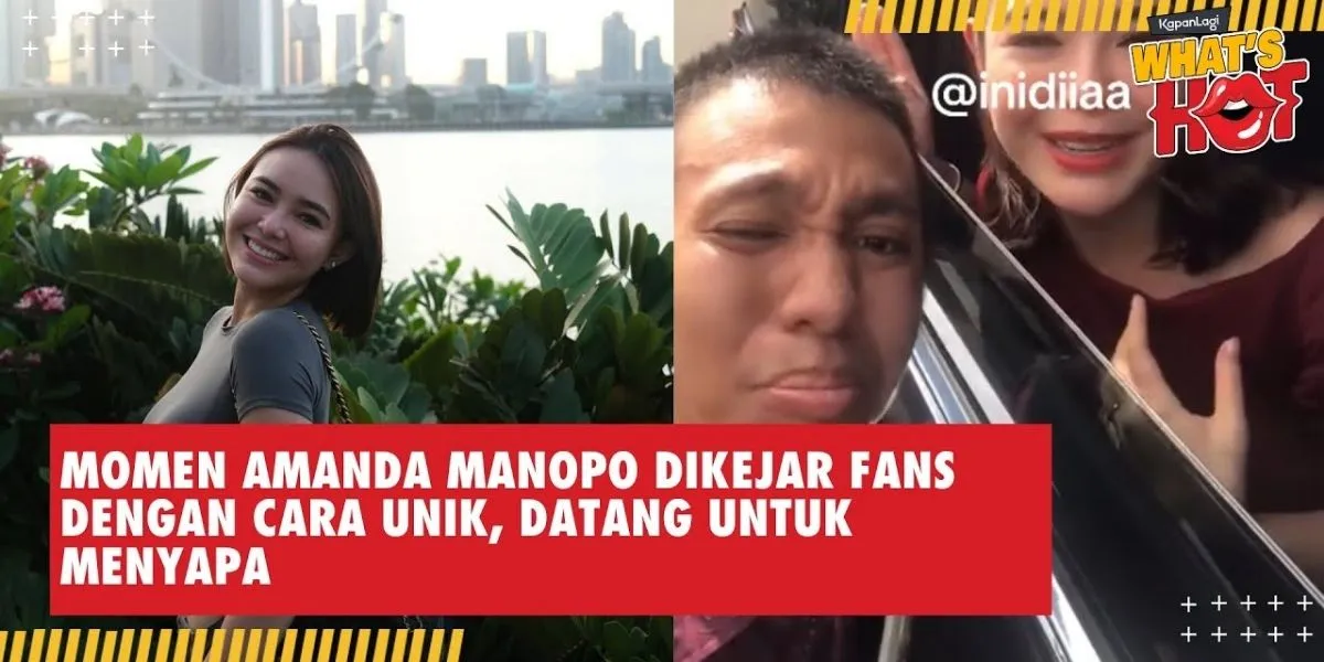 Momen Amanda Manopo Dikejar Fans Dengan Cara Unik, Datang Untuk Menyapa - KapanLagi.com