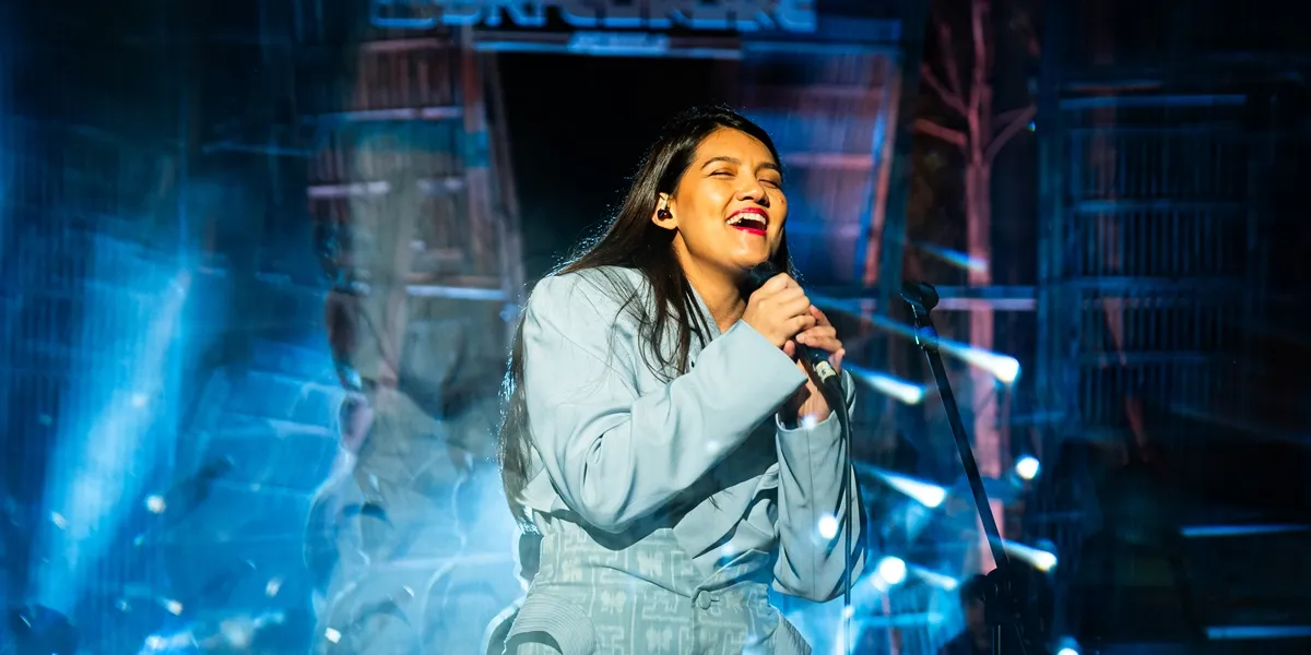 Monita Tahalea Happy Bawakan Album Merona di BRI Jazz Gunung Series 2 ...