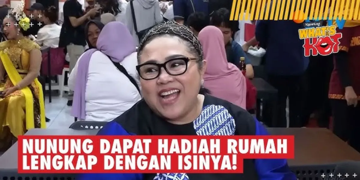Nunung Dapat Hadiah Rumah Beserta Isinya, Siapakah Orang Baik Tersebut ...