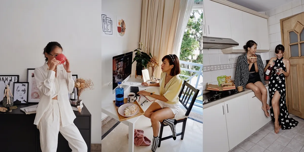 OOTD #DiRumahAja Siapa Bilang Nggak Oke? - KapanLagi.com