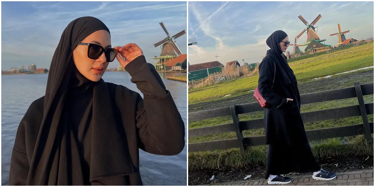 Outfit Hitam Paula Verhoeven di Belanda Banjir Pujian, Pesona Kalemnya ...