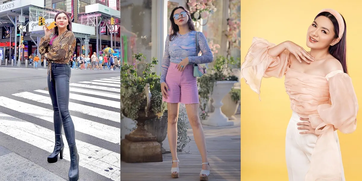 Pamer Kaki Jenjang Bikin Iri, Ini 7 Potret Vicky Shu yang Berhasil ...