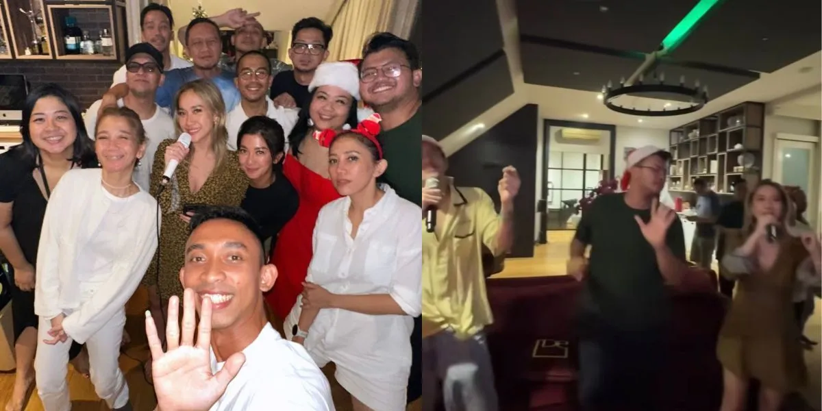 Perayaan Natal dan Tahun Baru BCL dan Tiko, Ramai Karaoke Bersama Keluarga - KapanLagi.com