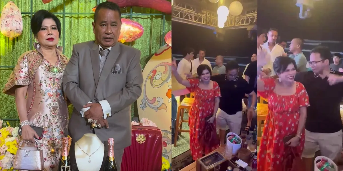 Potret Asyik Istri Hotman Paris di Beach Club, Santai sang Suami Dikerubutin Para Cewek ...