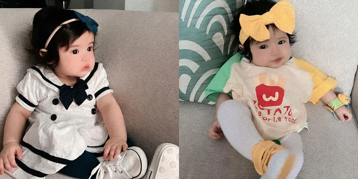 Potret Baby Eshal, Anak Arnold Leonard dan Moniq Crasivaya yang Cantik ...