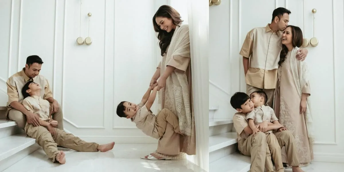 Potret Bahagia Keluarga Raffi Ahmad dan Nagita Slavina Sambut Lebaran ...