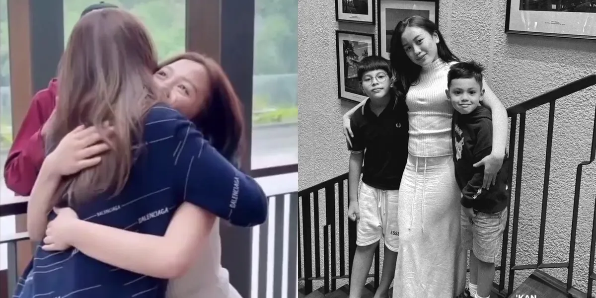 Potret Lolly Kembali ke Pelukan Nikita Mirzani, Kembali Akur Rangkul Kedua Adiknya - KapanLagi.com