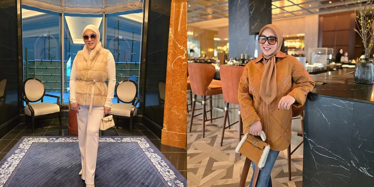 Potret Outfit Syahrini di Tokyo yang Mewah, Fashionable dan Berkelas ...