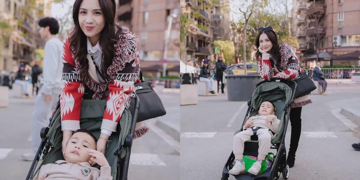 Potret Rayyanza Liburan ke Spanyol Bareng Nagita Slavina, Ngedate Berdua Hingga Cosplay Anak ...