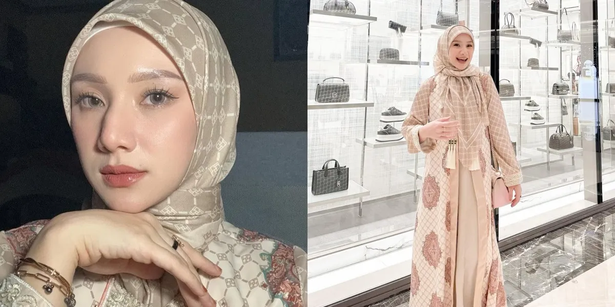 Potret Sederhana Indri Giana, Istri Ustaz Riza yang Pesonanya Bikin ...
