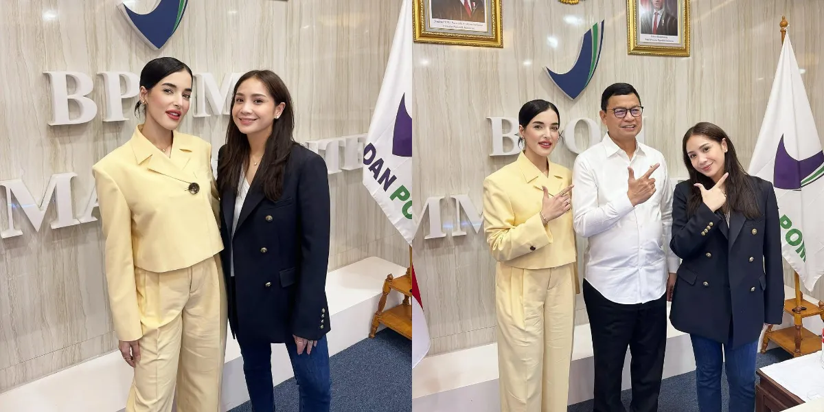 Potret Tasya Farasya dan Nagita Slavina Bertemu Kepala BPOM RI, Sama Cantiknya dengan Penampilan ...