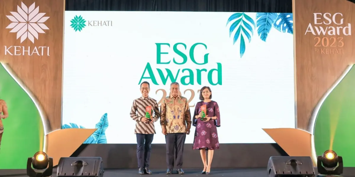 Raih ESG Awards 2023 by KEHATI, BRI Makin Unggul Terapkan Bisnis Berkelanjutan - KapanLagi.com