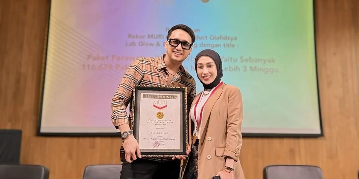 Reza Gladys dan Attaubah Mufid Kembali Sabet Rekor MURI Ketiga Kalinya ...