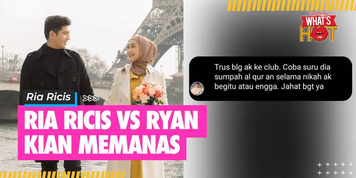 Ria Ricis Sebut Mantan Suami Peluk Wanita Lain, Teuku Ryan Tantang ...