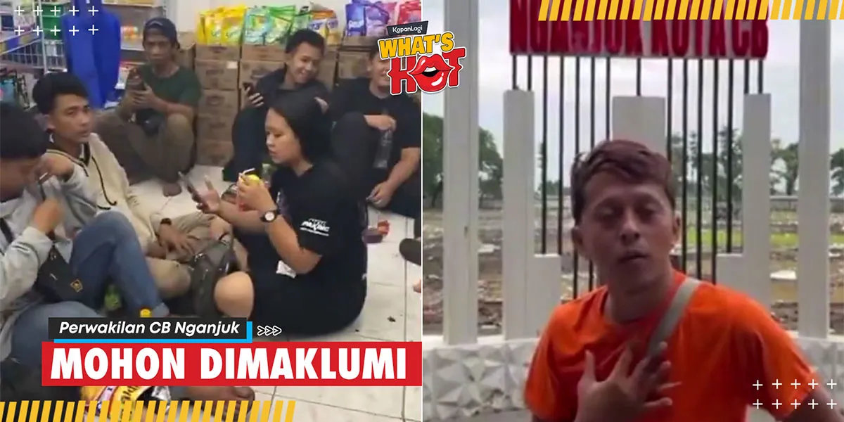 Ricuh Video Komunitas CB Nganjuk Serbu Minimarket, Perwakilan Komunitas ...