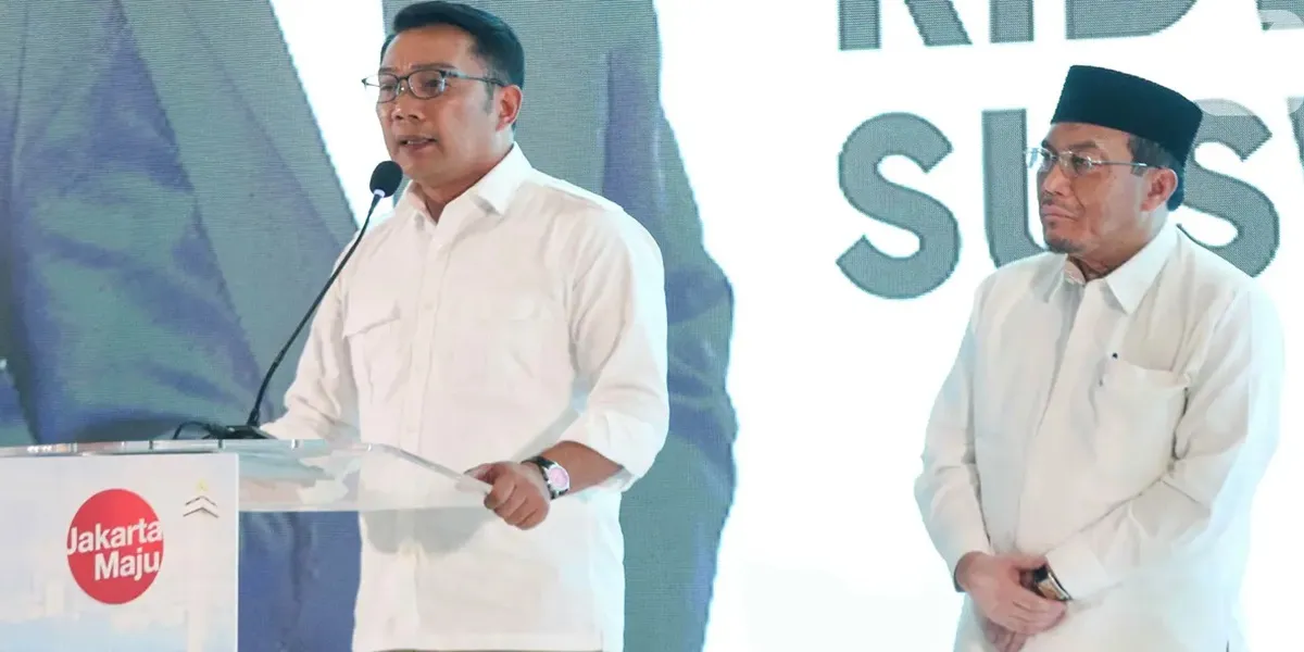Ridwan Kamil Optimis Pilkada Jakarta 2024 Dua Putaran, Sudah Siapkan Strategi - KapanLagi.com