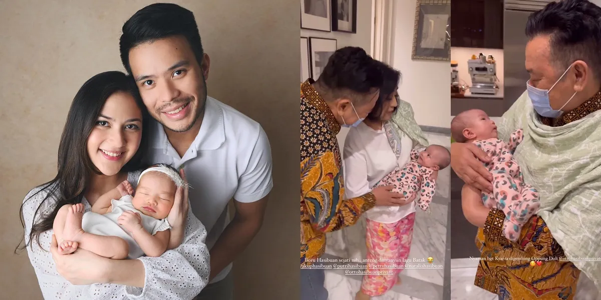 Sayang Banget, Momen Baby Kyarra Anak Jessica Mila Digendong Kakek ...